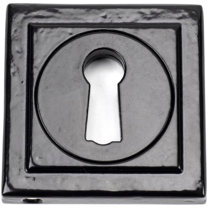 Escutcheon Round Concealed Square 53x53x8 Black | Hart Wholesale